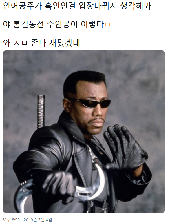 블랙워싱 당한 홍길동 일뽕닷컴