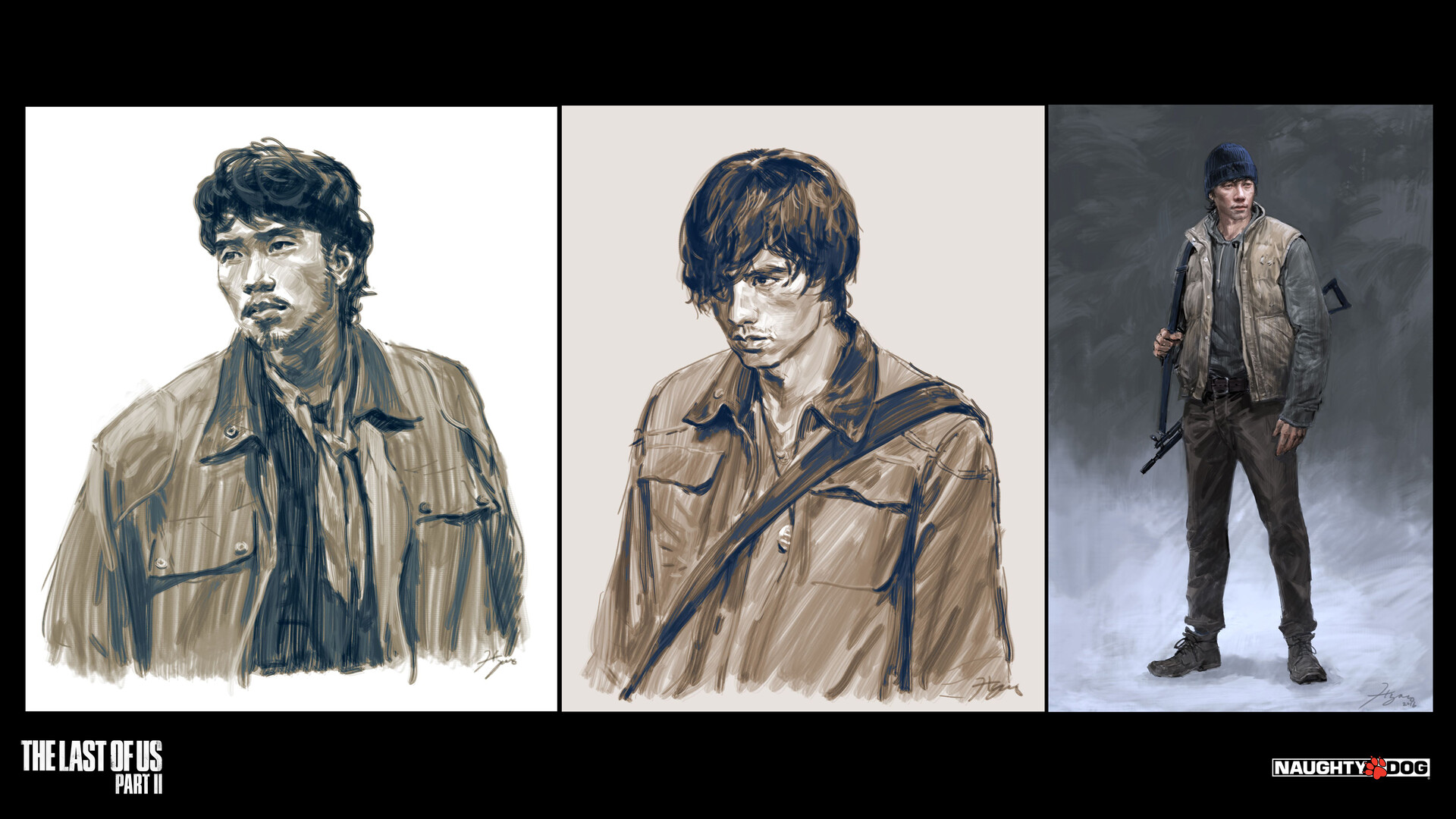 [스포주의]라스트오브어스2의 제시는 한국인 모델 Jasper Jeon | 플레이스테이션 정보