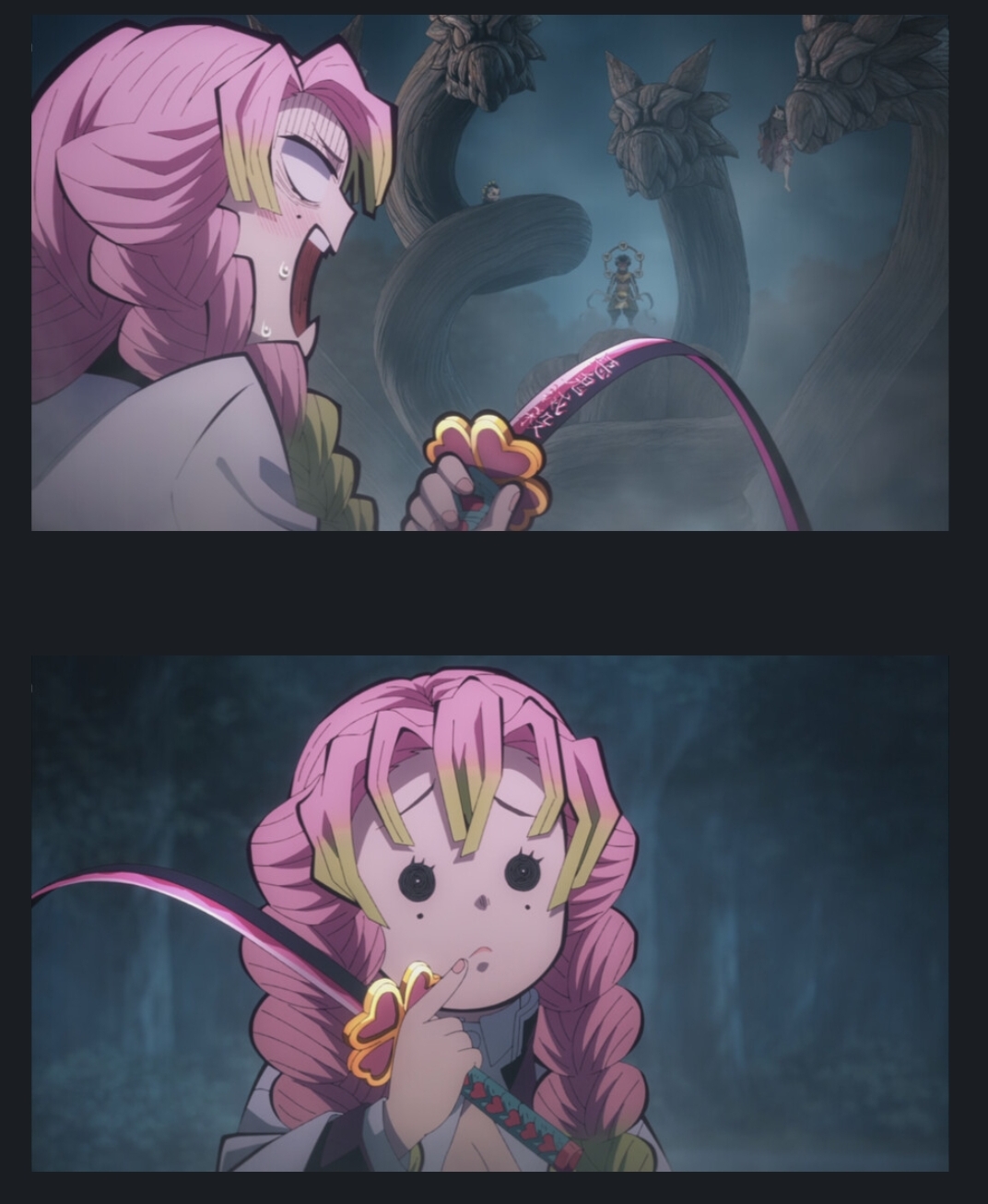 귀멸의칼날3기) 10화 미츠리 모음 | 애니메이션 갤러리