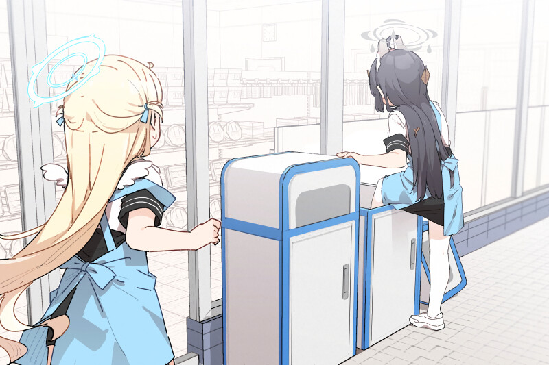 블루아카) GS25 습격사건 | 유머 게시판 | RULIWEB