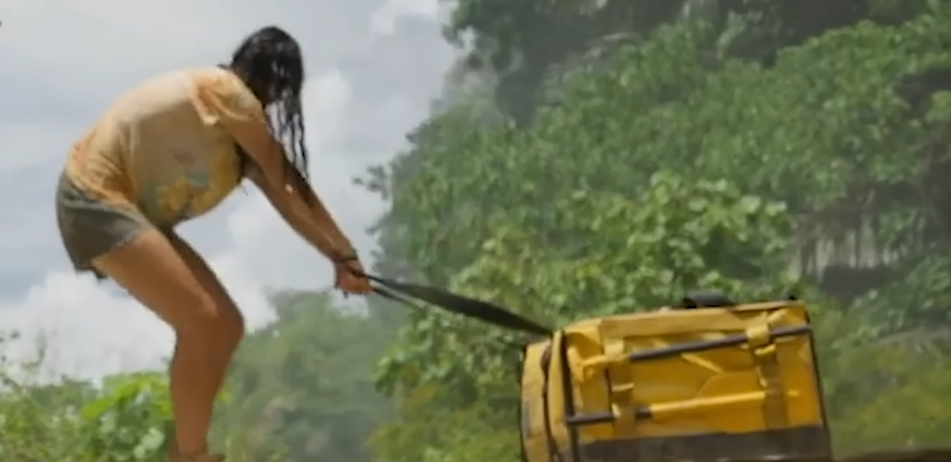 쥬라기월드 리버스에서 웃겼던 장면