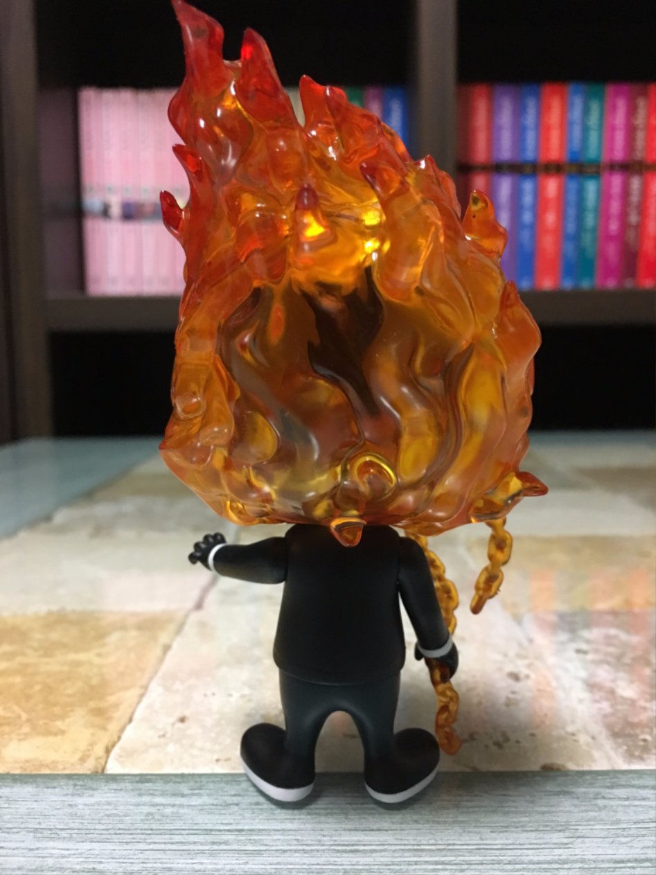 Cosbaby Ghost Rider with Hellfire Chain