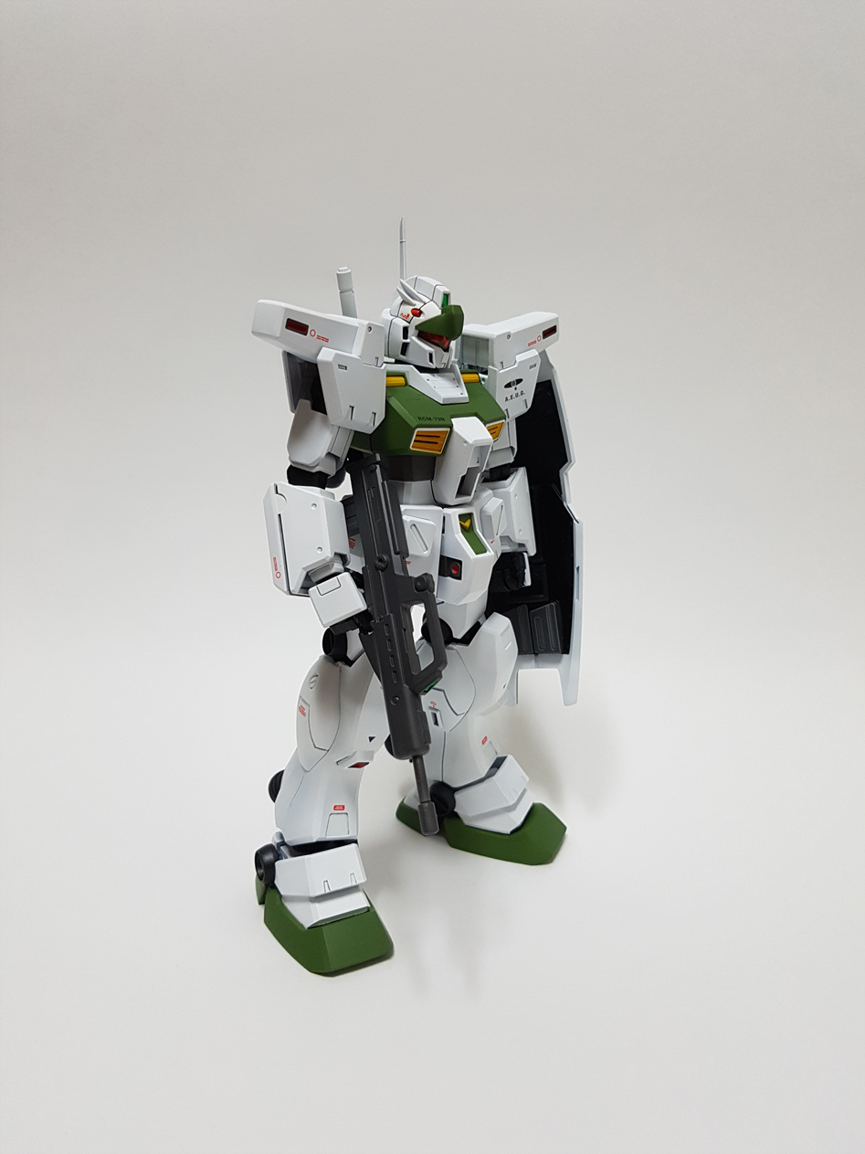 MG 짐 커스텀 에우고 컬러 (RGM-79N GM CUSTOM AEUG) | 프라모델 캐릭터모형 갤러리
