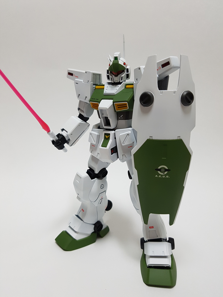 MG 짐 커스텀 에우고 컬러 (RGM-79N GM CUSTOM AEUG) | 프라모델 캐릭터모형 갤러리