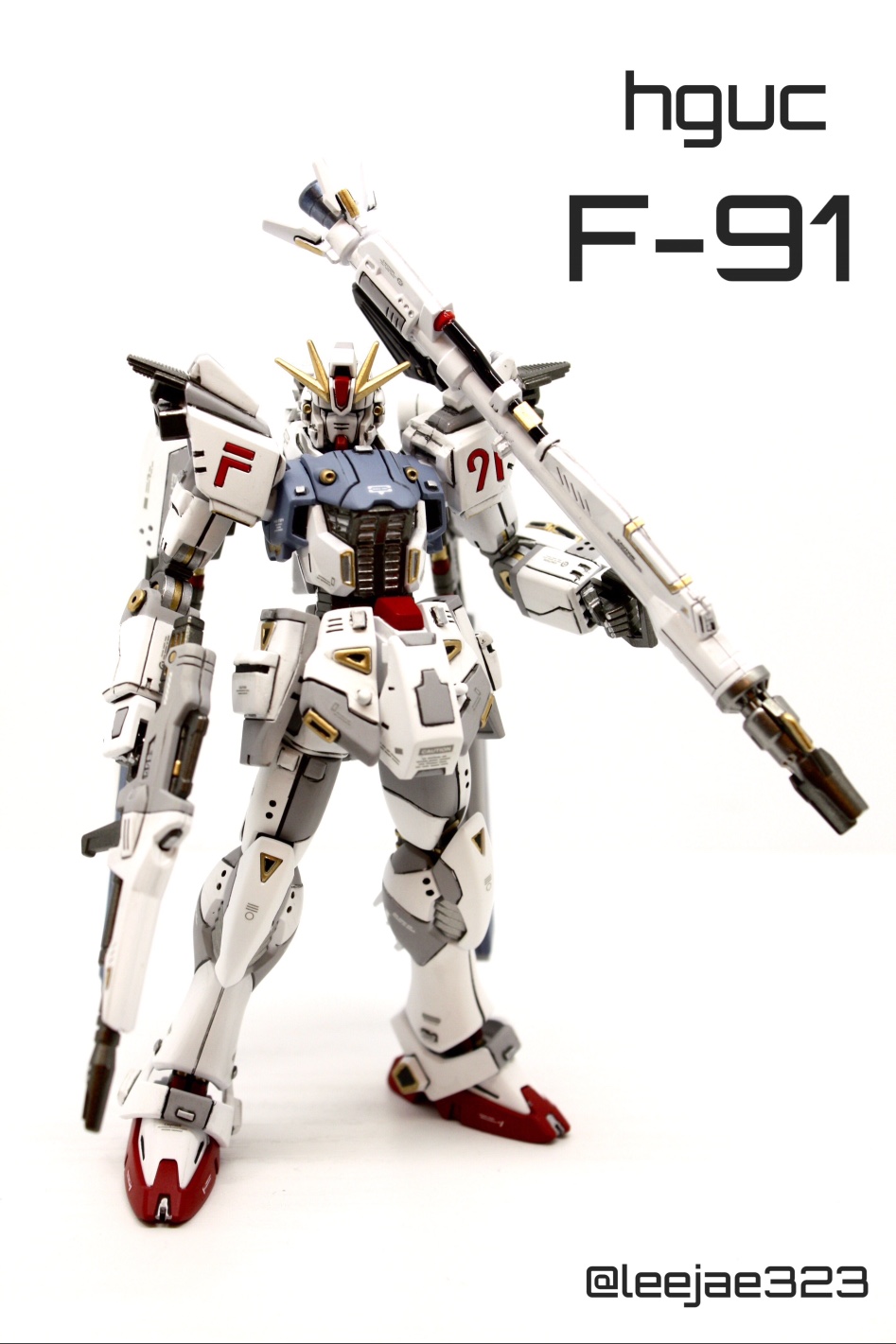 [hguc] F-91 디테일업 작업해 보았습니다. | 프라모델 캐릭터모형 갤러리