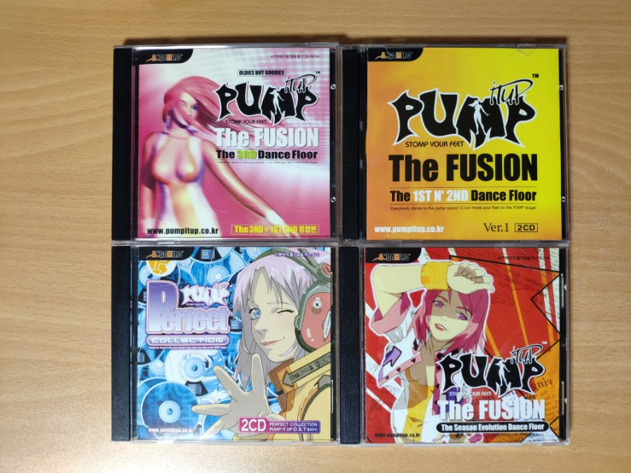 pump it up cd 몇장 | 추억의 게임 갤러리