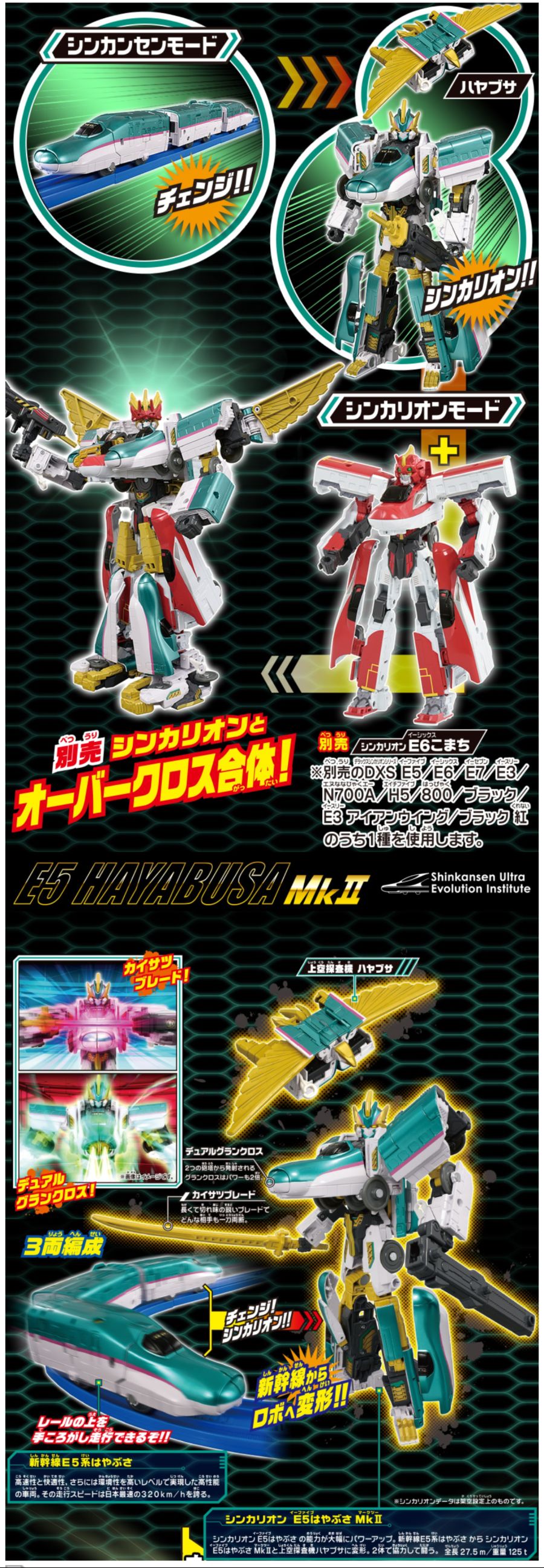 [신카리온]DXS101 E5 하야부사 MK-2 | 피규어 정보