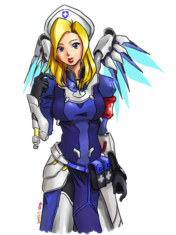 오버워치 - 전투 의무관 메르시 | 만화가 지망생 - 만지소 | 루리웹 l RULIWEB