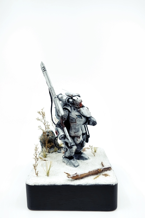 설원의 사냥꾼 / Ma.K Raccoon 스나이퍼 커스텀 | 프라모델 캐릭터모형 갤러리