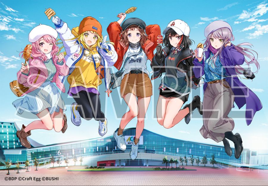 #뱅드림 #애니플러스 #AGF2019 한국 한정 뱅드림 신규 일러스트 공개 | 애니메이션 정보