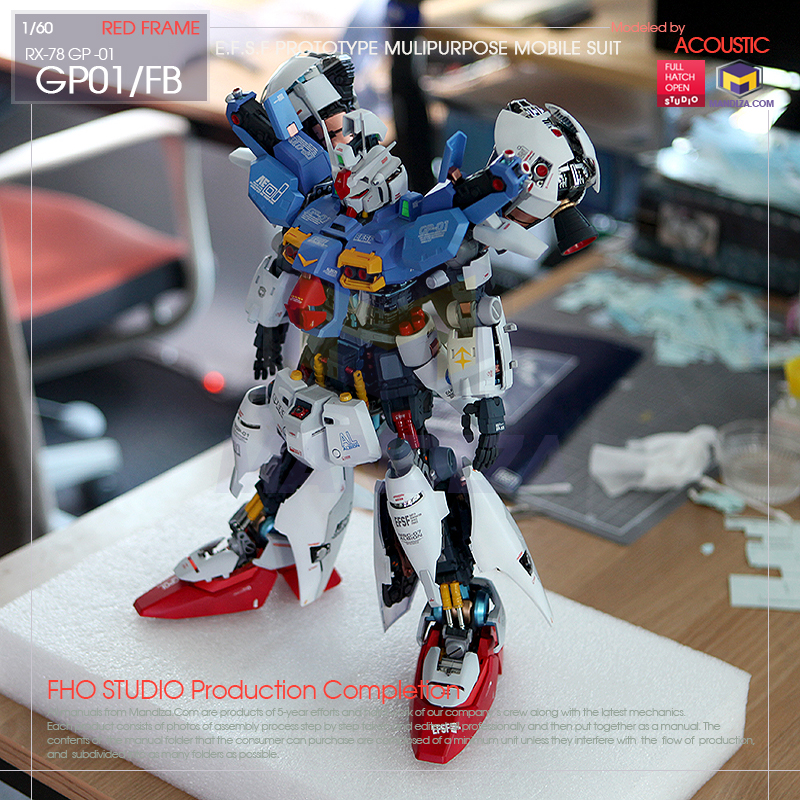 PG] GP-01 F/B FullHatchOpen Ver.01 완성작 | 프라모델 캐릭터모형 갤러리