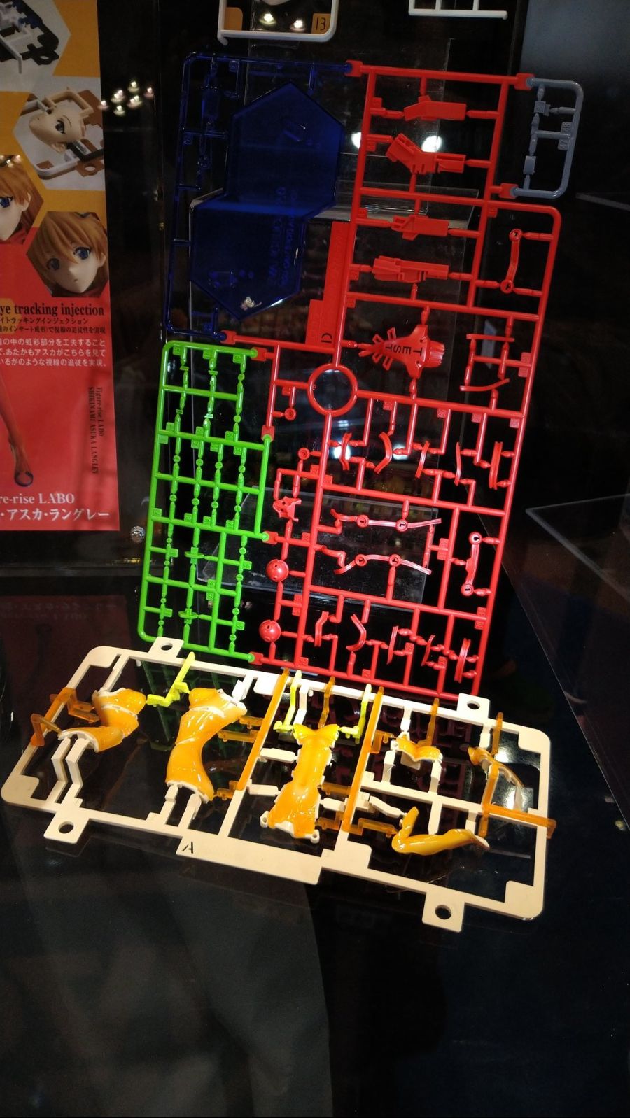 Figure-rise LABO 시키나미 아스카 랑그레이 전시 사진 | 프라모델 정보