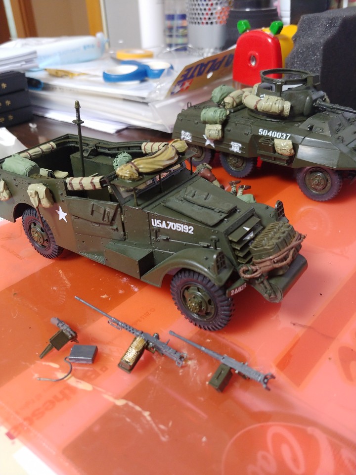 M8 Greyhound / M3 Scoutcar 제작기(장문) | 프라모델 스케일모형 갤러리 | 루리웹