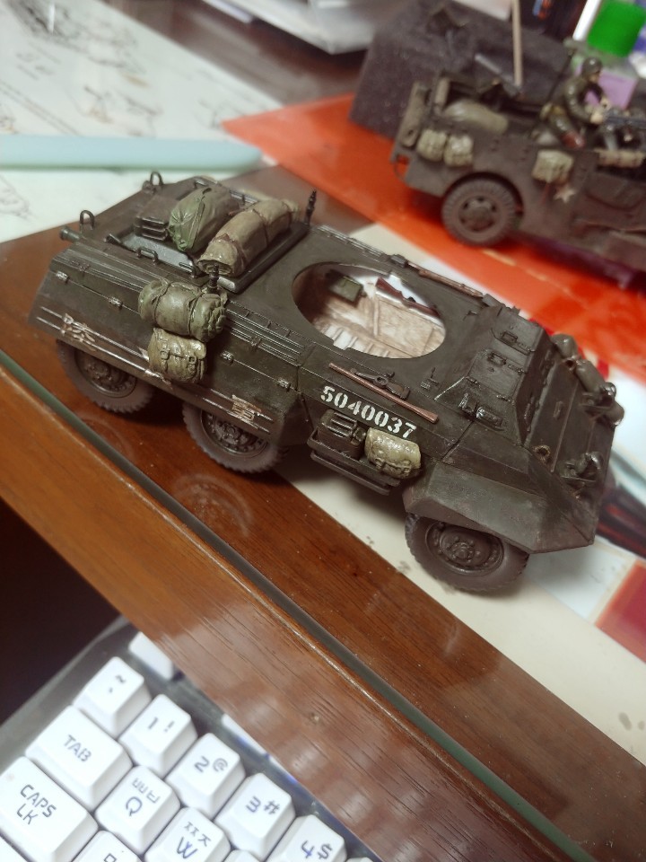 M8 Greyhound / M3 Scoutcar 제작기(장문) | 프라모델 스케일모형 갤러리