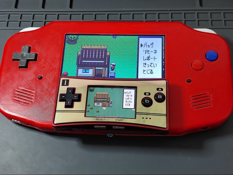 초 대형 게임보이 어드밴스 - Gameboy Advance XL - | 자작 / 없으면 만드는 갤러리