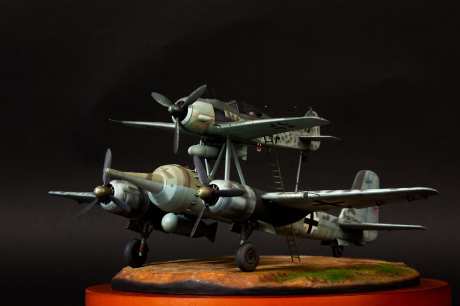 [Tamiya + Dragon] 1:48 Mistel-2 | 프라모델 스케일모형 갤러리