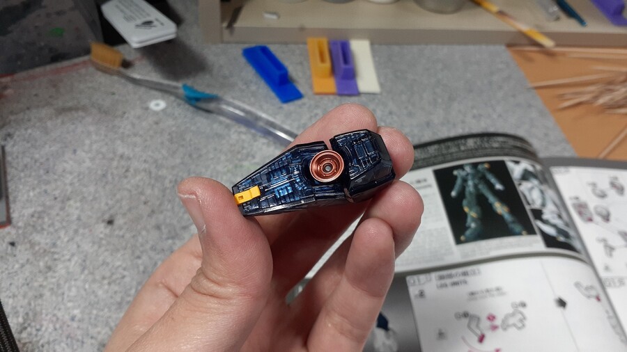 RX-93 V GUNDAM HWS CLEAR COLOR | 프라모델 캐릭터모형 갤러리