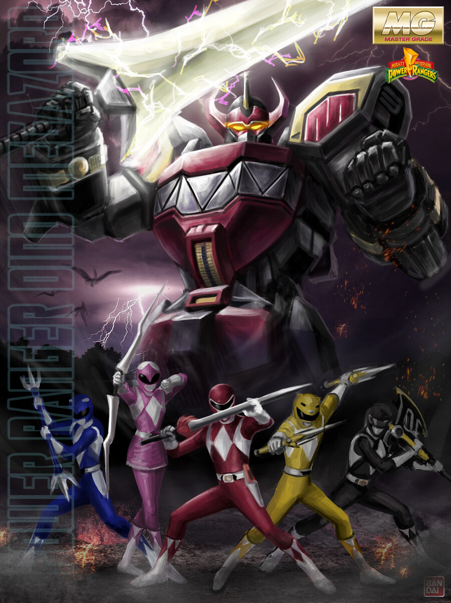 파워레인져 그림 습작입니다 | 자작 그림 게시판