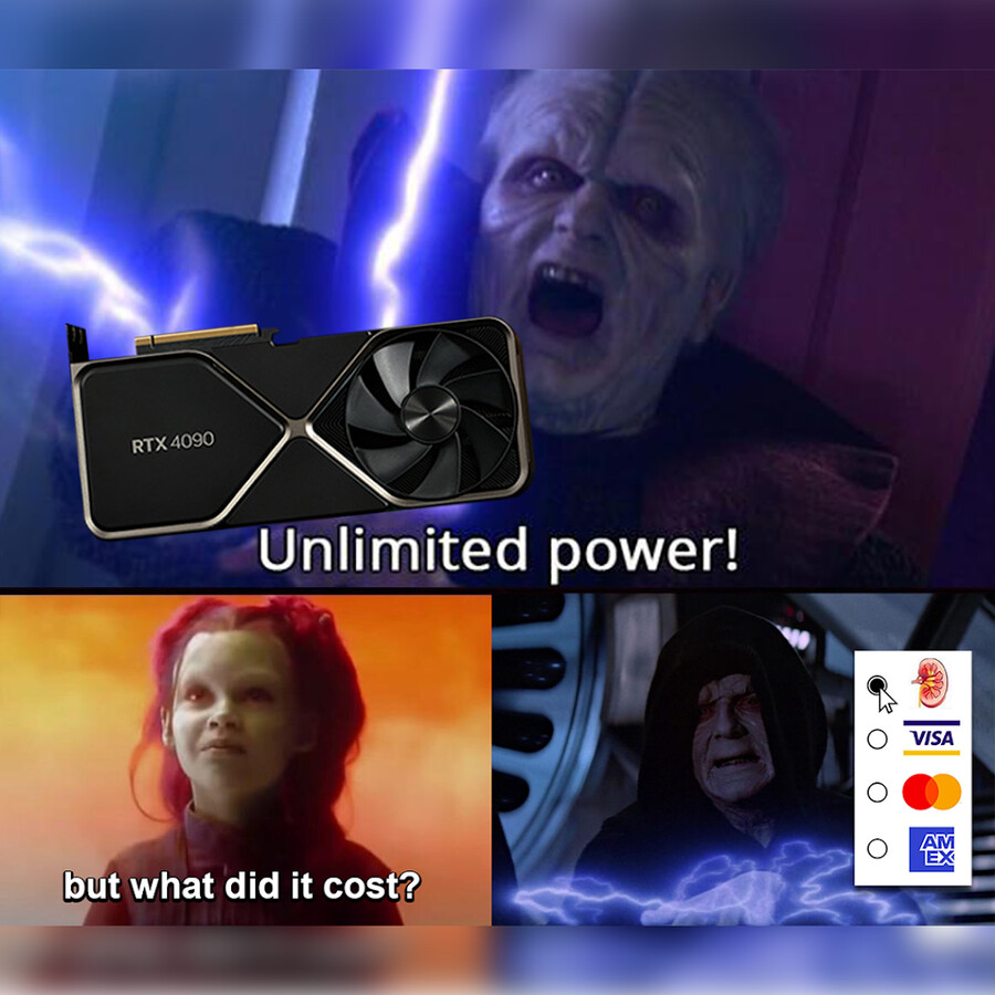 RTX 4090 = 언리미티드 빠와아아아~ | 유머 게시판