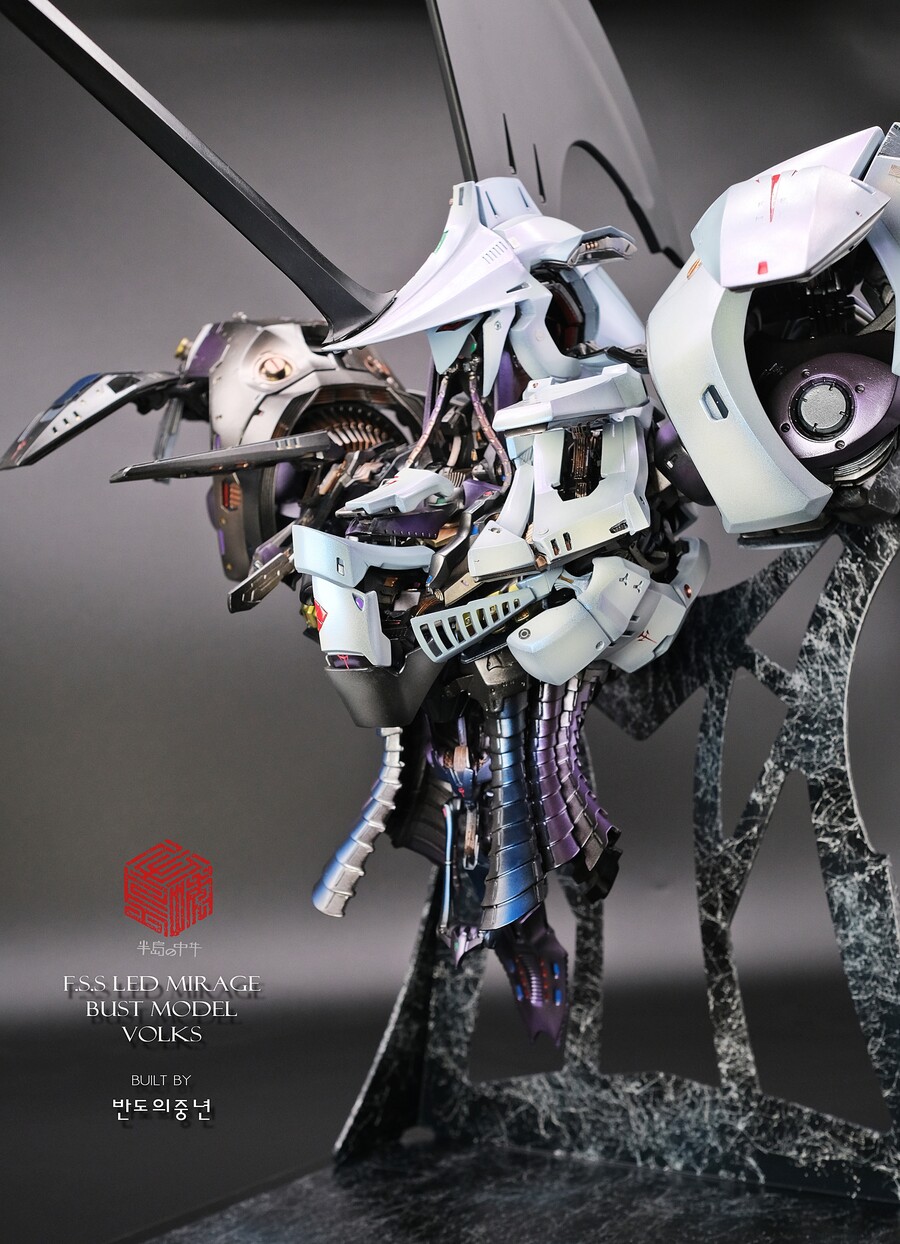 FSS led mirage 레드미라지1/32 흉상 풀레진 반반 | 프라모델 캐릭터모형 갤러리