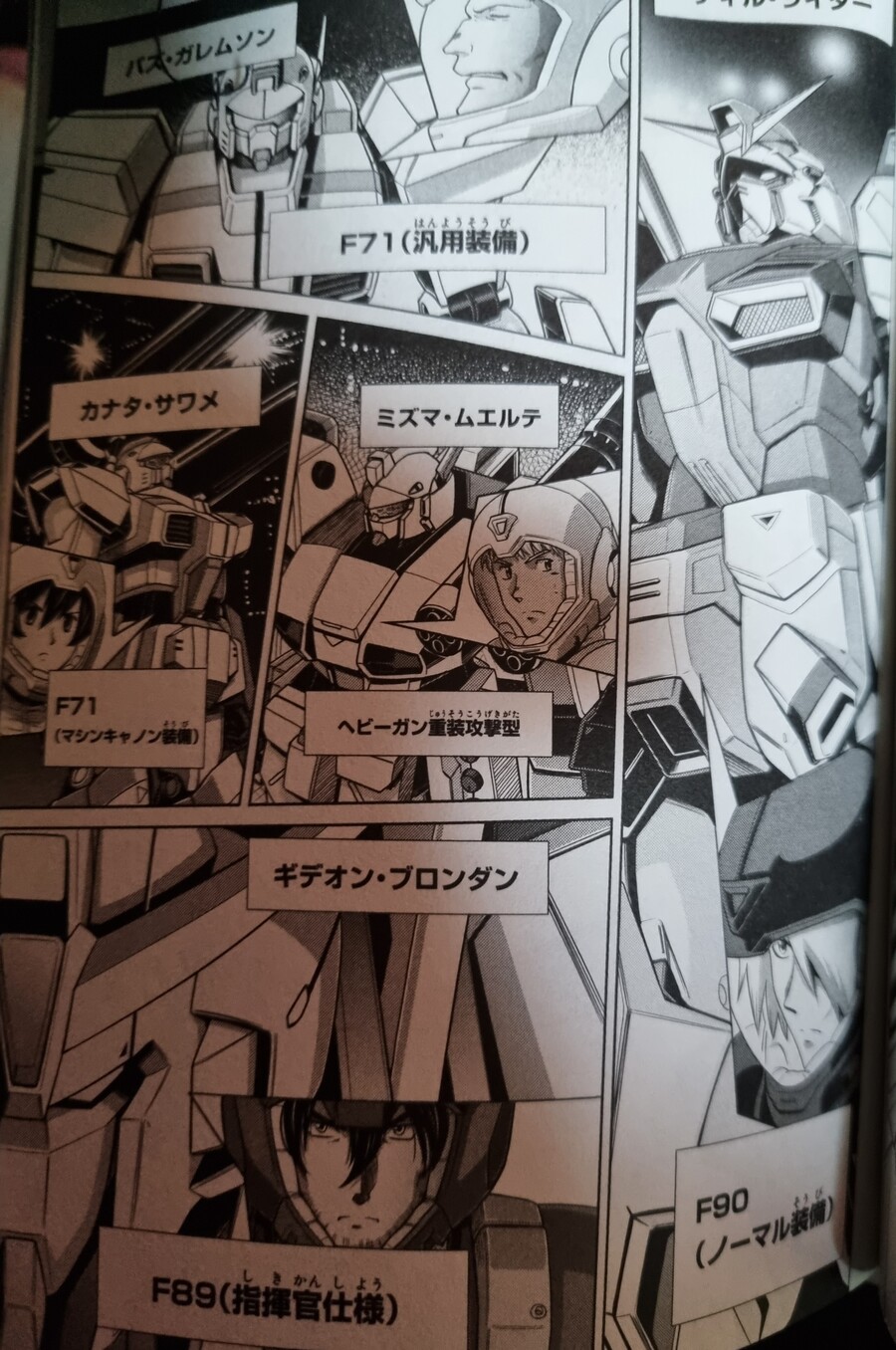 프라외) F90FF 코믹스 7권에 등장하는 ms | 프라모델 이야기