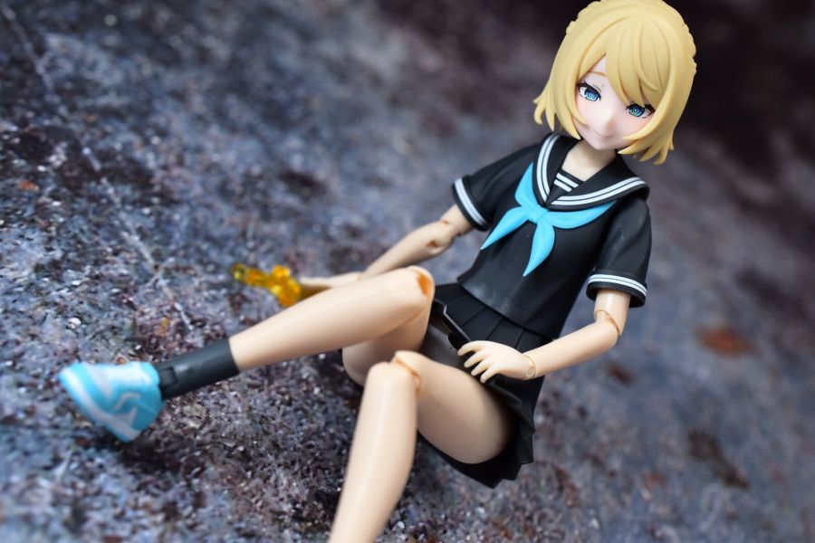 [코토부키야] 마도카 [하복] Black Canvas 가조립 & 조합 사진 | 프라모델 정보