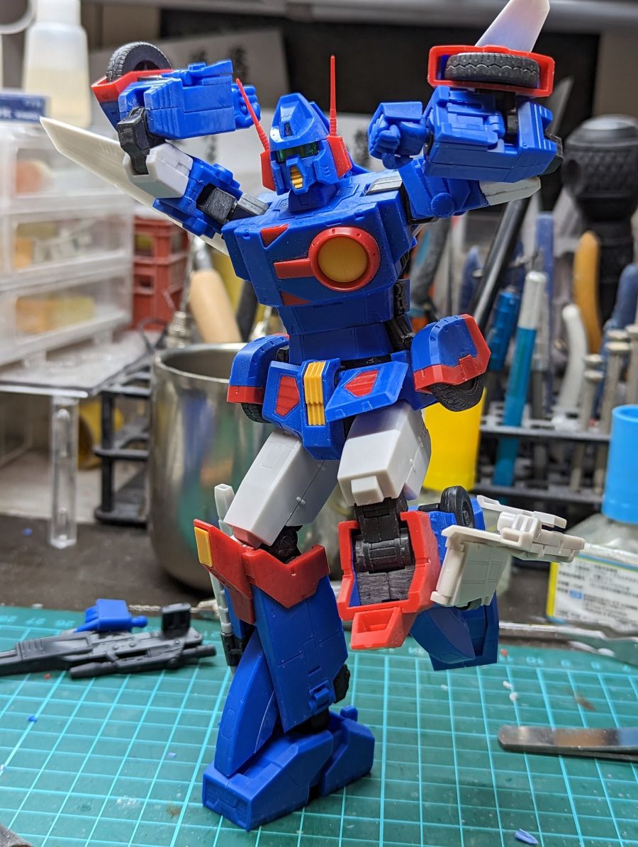 [굿 스마일] MODEROID 1/100 자붕글 가조립 사진 | 프라모델 정보