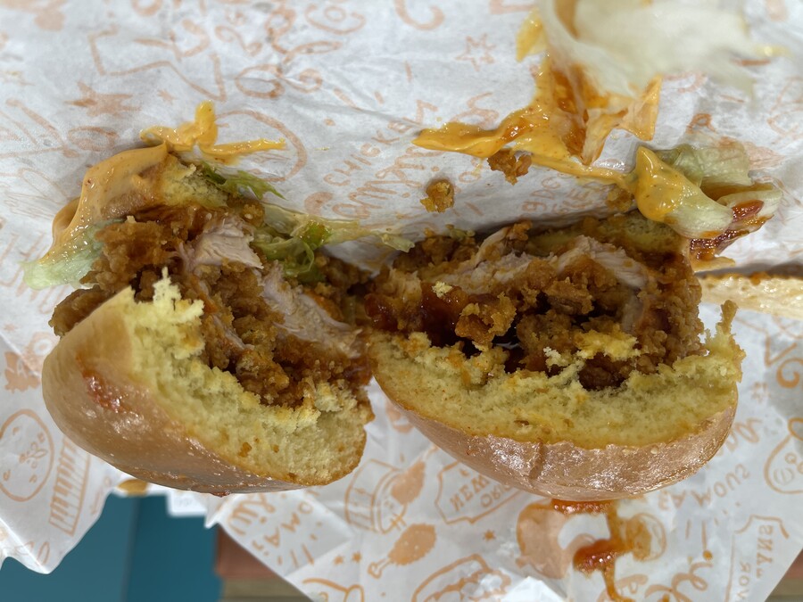 파파이스 한국한정메뉴 K-치킨샌드위치 후기 | 음식 갤러리 | RULIWEB