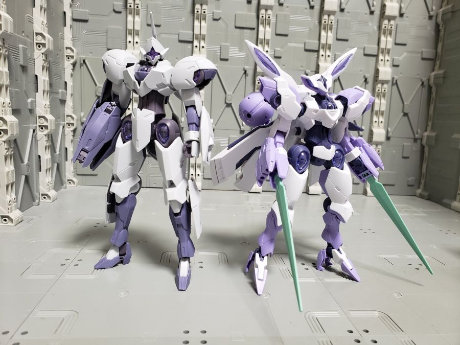 HG 1/144 미카엘리스 가조립 사진 | 프라모델 정보