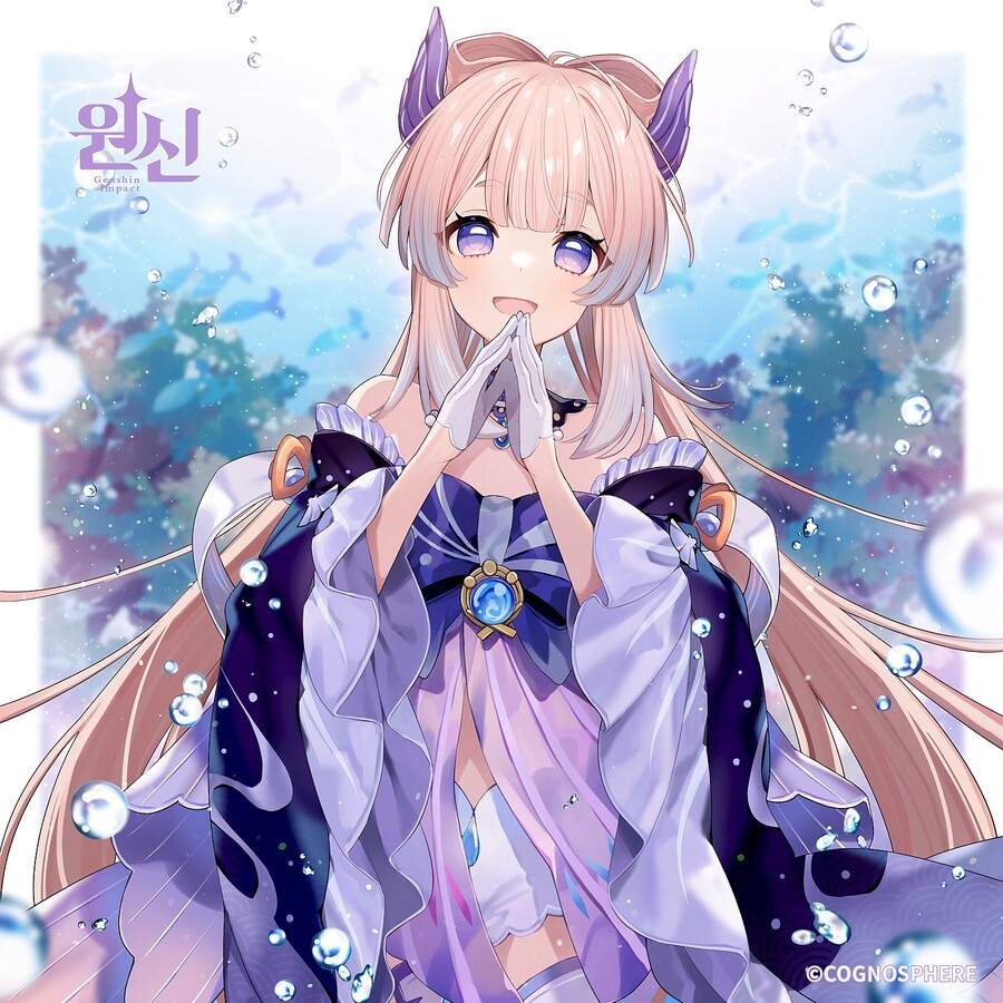 [원신] 코코미 생일 일러스트 | 모바일 게임 정보