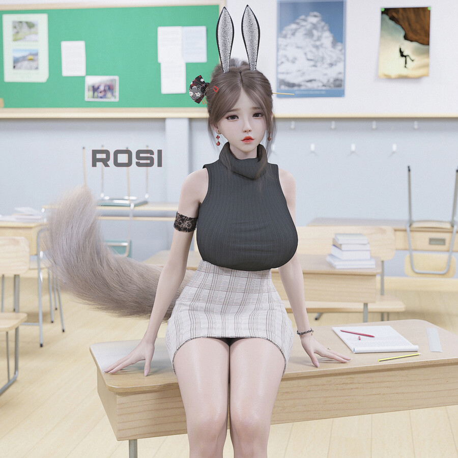 3D) 19호 바니걸 (ㅇㅎ) | 자작 그림 게시판