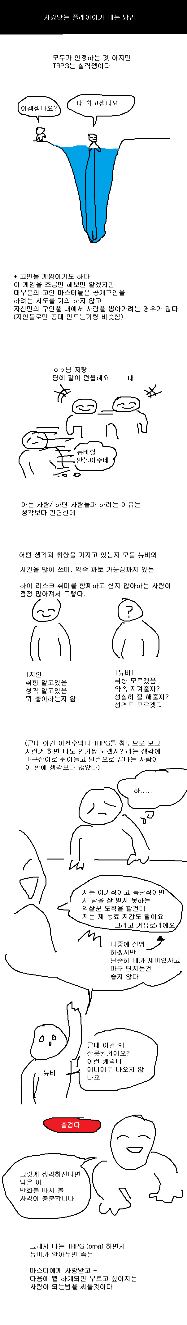 TRPG) TRPG에 입문해보자 manhwa | 유머 게시판