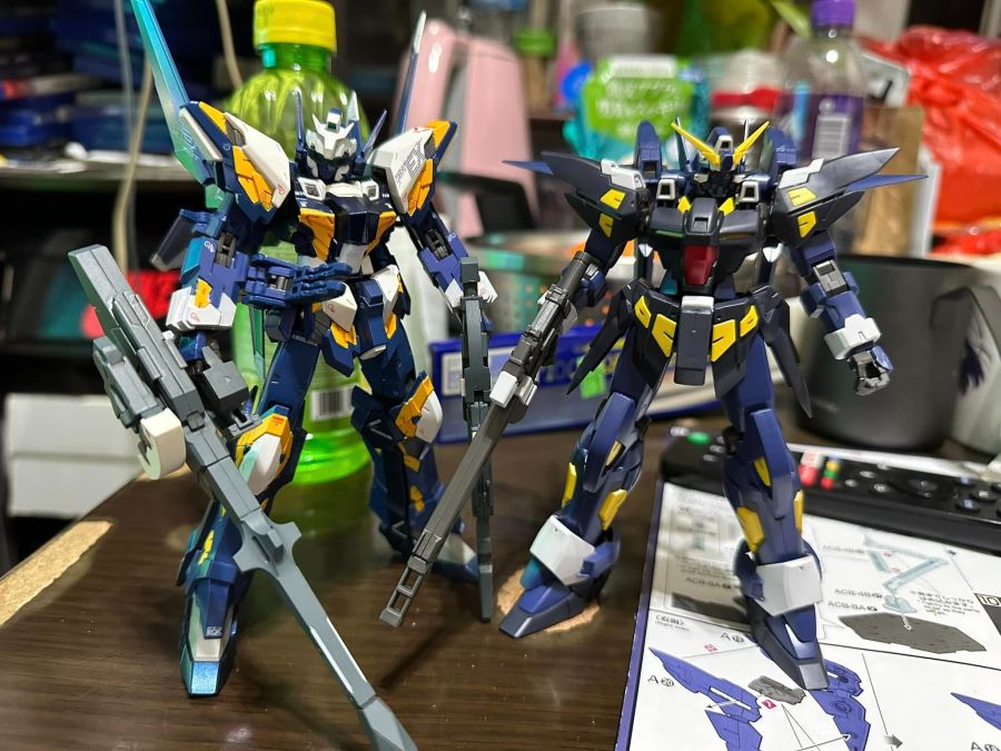 HGSR 휘케바인 Mk-Ⅱ 비교 사진 | 프라모델 정보