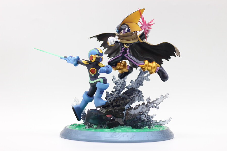 게임캐릭터즈컬렉션DX 록맨에그제 록맨 vs 포르테 | 피규어 갤러리