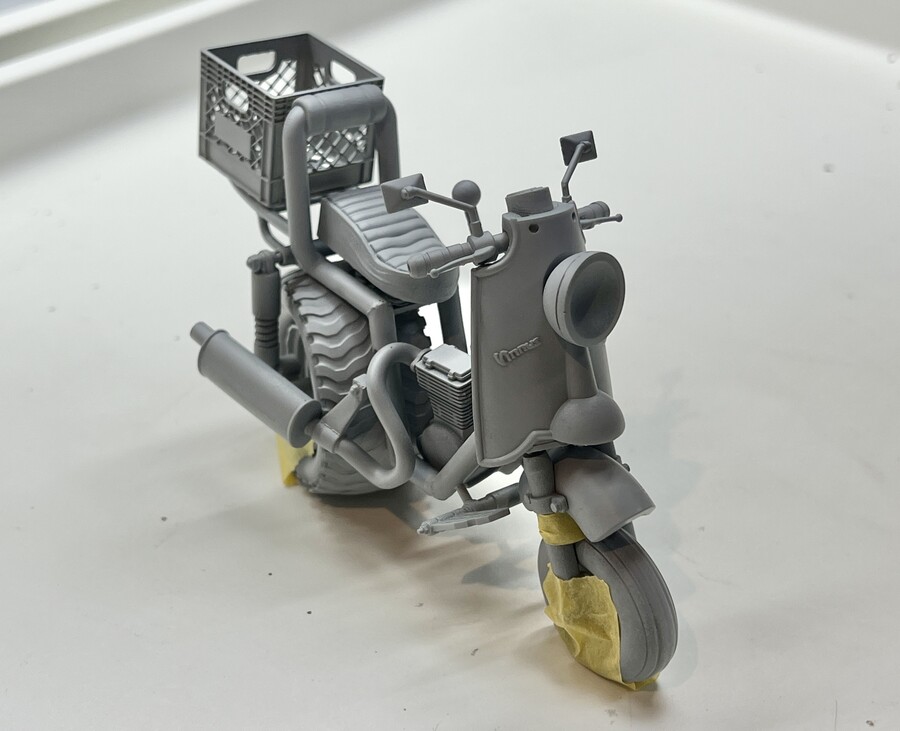 1/12 Junk Rider 완성(사진많음) | 프라모델 캐릭터모형 갤러리