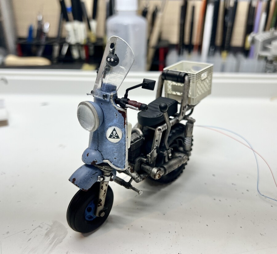 1/12 Junk Rider 완성(사진많음) | 프라모델 캐릭터모형 갤러리