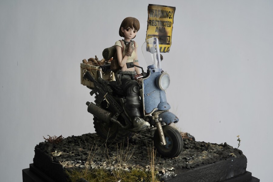 1/12 Junk Rider 완성(사진많음) | 프라모델 캐릭터모형 갤러리