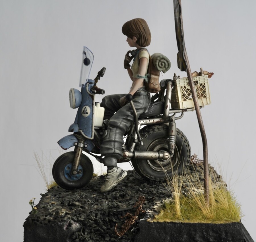 1/12 Junk Rider 완성(사진많음) | 프라모델 캐릭터모형 갤러리