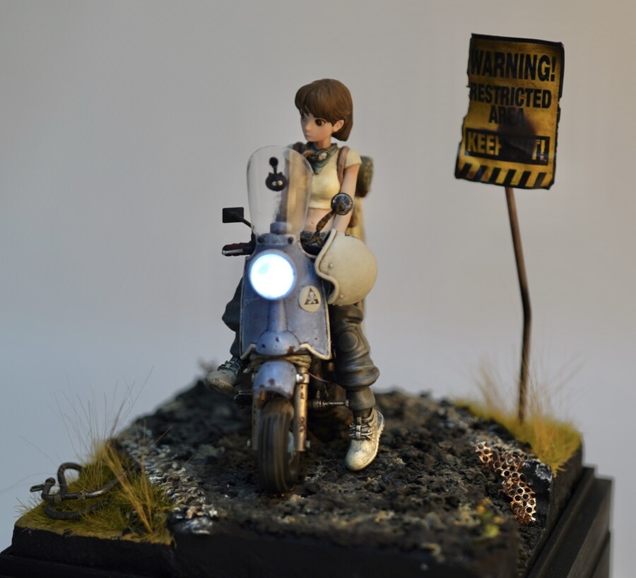 1/12 Junk Rider 완성(사진많음) | 프라모델 캐릭터모형 갤러리