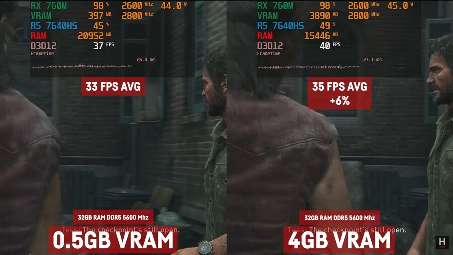 내장 GPU(APU)에 VRAM 크기가 중요합니까? | PC 정보