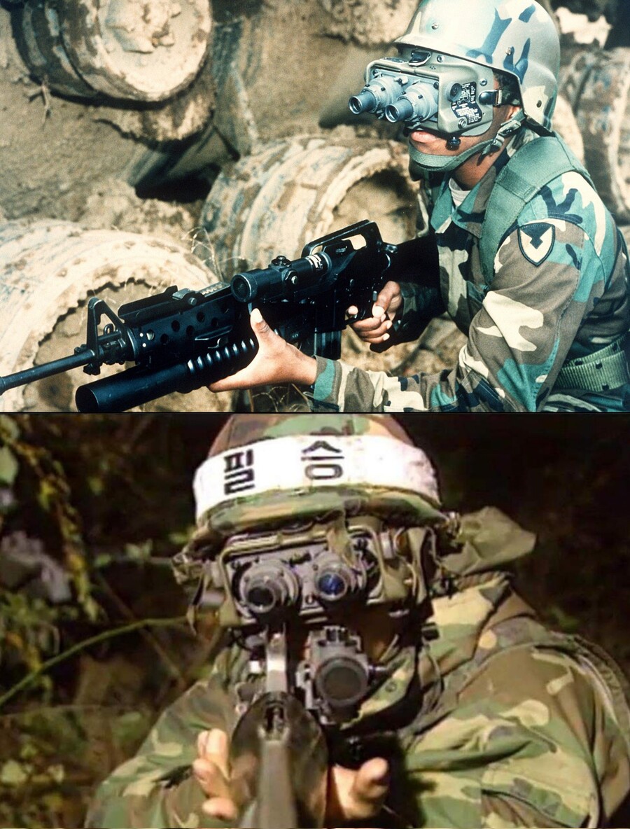 AN PVS-5 야간투시경 | 유머 게시판