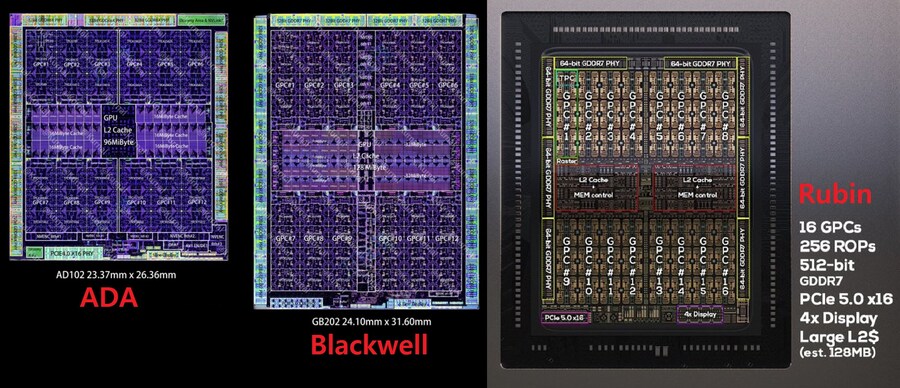 NVIDIA Rubin CPX 렌더링 RTX 6090 그래픽 카드 루머 모습