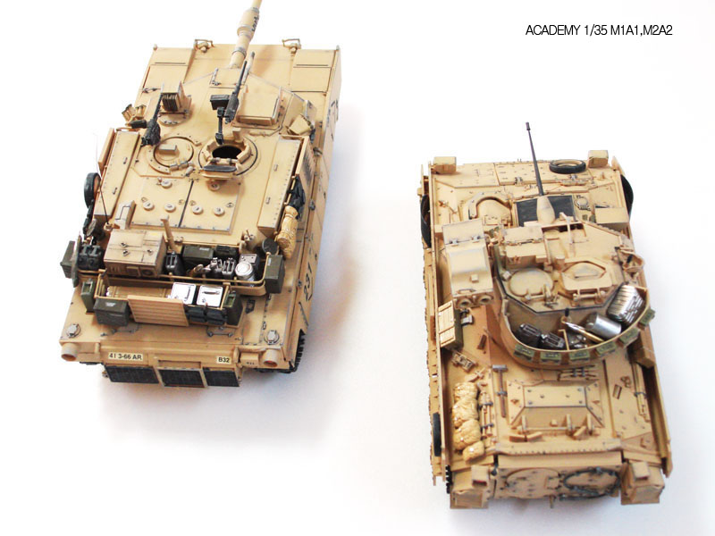 [아카데미] 1/35 M1A1_M2A2 "IRAQ 2003" | 프라모델 스케일모형 갤러리