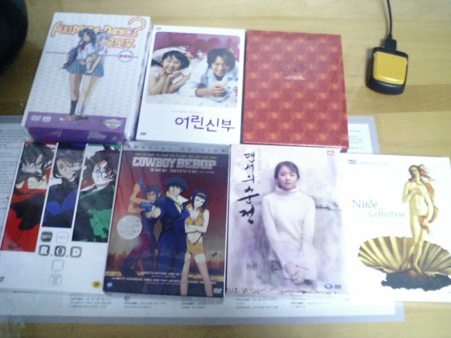 이번에 온 dvd들입니다 | BR/DVD 갤러리