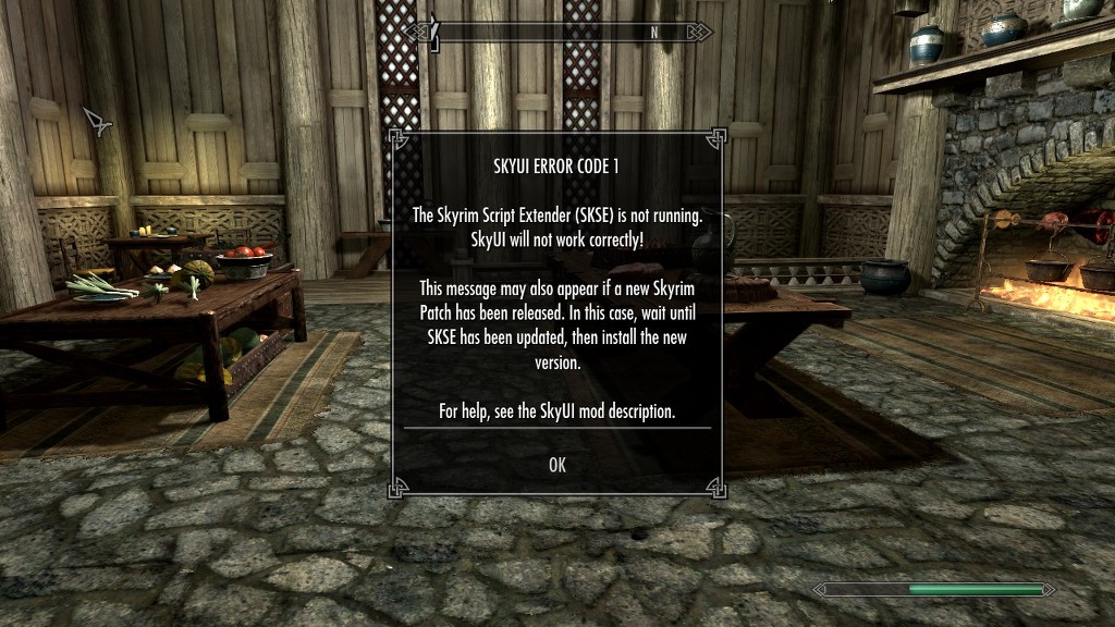 sky ui 에러 이건 왜이러는건가요? | 엘더스크롤 5: 스카이림