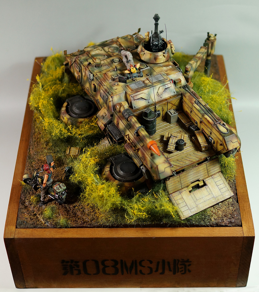 135 UCHG MS08 Team 호버트럭 디오라마