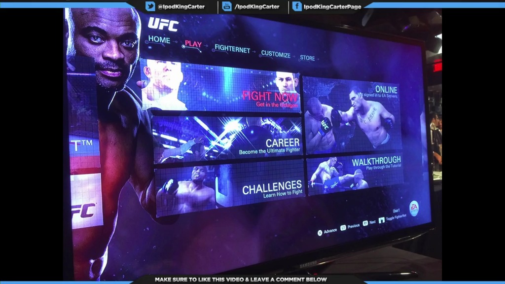 EA UFC 게임화면 | 플레이스테이션 정보