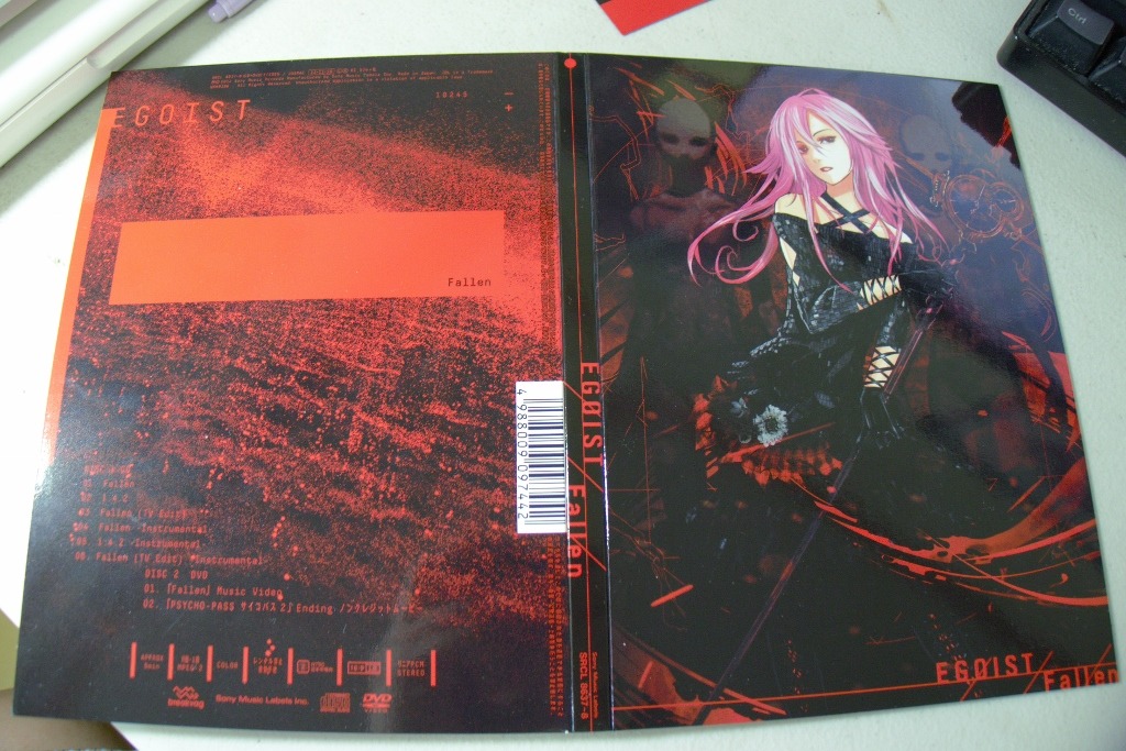 [PSYCHO_PASS 2기 ED] EGOIST Fallen | 애니메이션 상품 갤러리