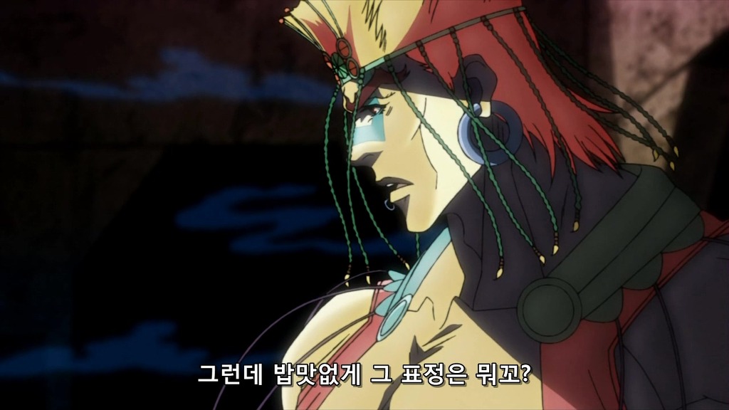 [죠죠의 기묘한 모험] 기둥의 남자들의 첫등장 | 애니메이션 갤러리