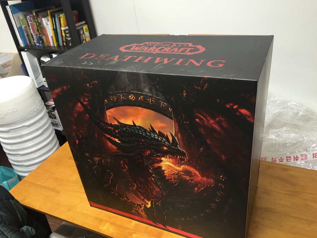 사이드쇼 데스윙 스태츄 개봉기 (SIDESHOW Deathwing Statue) | 피규어 갤러리
